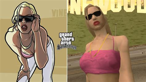 How To Find Secret Blonde Girl In Gta San Andreas Secret Event Youtube