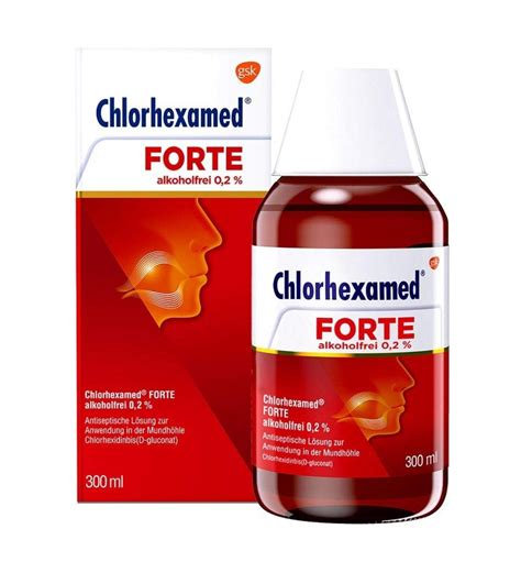 Chlorhexamed Forte Non Alcoholic Mouthwash 02 Antiseptic Oral Rinse