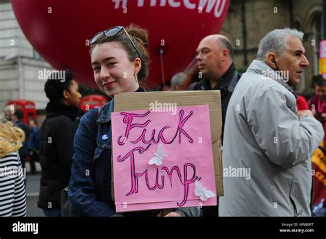 London Uk 18th March 2017 United Nations Anti Racism March Through