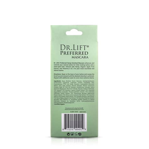 Dr Lift® Hemp Mascara Home Spa Collection Store