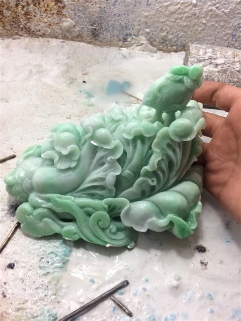 定制玉石玛瑙来料加工挂件摆件雕刻设计翡翠定制成品毛料工厂 虎窝淘