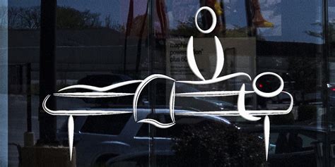 Window Graphics Massage Salon Decoration Spa Beauty Salon Decor Glass