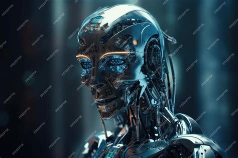 로봇 인공지능 Ai High Tech Chat Gpt 프리미엄 사진