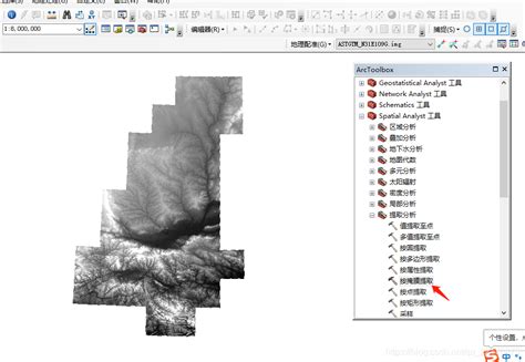Arcpy实现dem数据镶嵌与裁切——以陕西省aster Gdem30数据为例arcmip中把高程信息与地图裁成一样大小的 Csdn博客