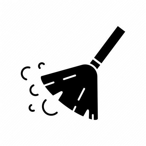 Broom Brush Cleaning Dust Dustbrush Sweep Sweeping Icon