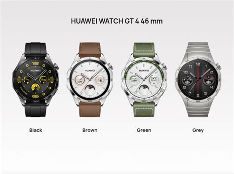 HUAWEI Watch GT Smartwatch Launched Mm And Mm Sizes Premium Looks And Improved Battery