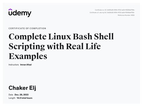 Completed Linux Bash Scripting With Real Examples Chaker Elj Posted