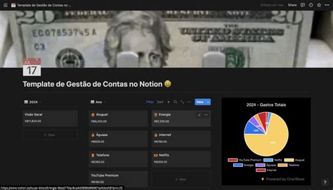 Template De Gestão De Contas No Notion Evite Juros E Organize Suas