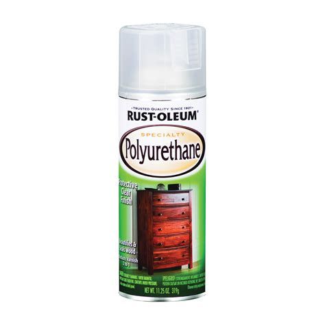 Rust Oleum Specialty 7871 830 Polyurethane Spray Semi Gl