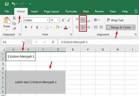Cara Menggabungkan 2 Kolom Menjadi 1 Di Excel Riset