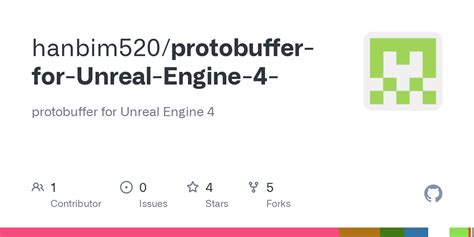 Github Hanbim Protobuffer For Unreal Engine Protobuffer For Unreal Engine