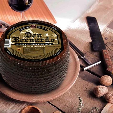 Manchego Old Cured Sheep´s Cheese Dop Wheel Spanish Club Ireland