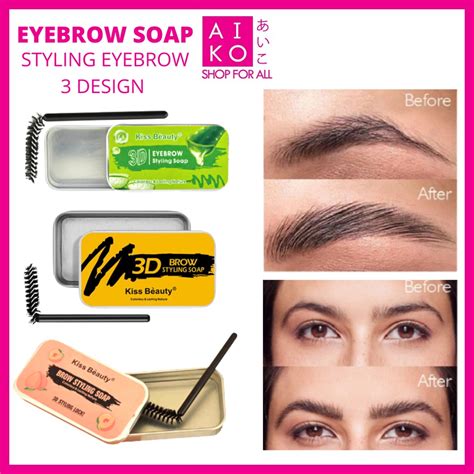 Aiko Eyebrow Styling Wax Kiss Beauty 3d Brow Styling Soap 10g