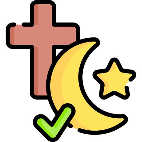 Religion Special Lineal Color Icon Religion Special Lineal Color Icon
