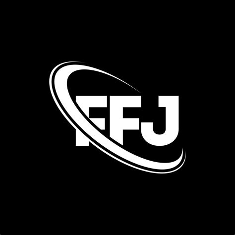 Ffj Logo Ffj Letter Ffj Letter Logo Design Initials Ffj Logo Linked With Circle And Uppercase