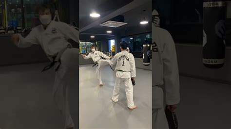 부산 Itf 태권도 발차기 연계 Youtube