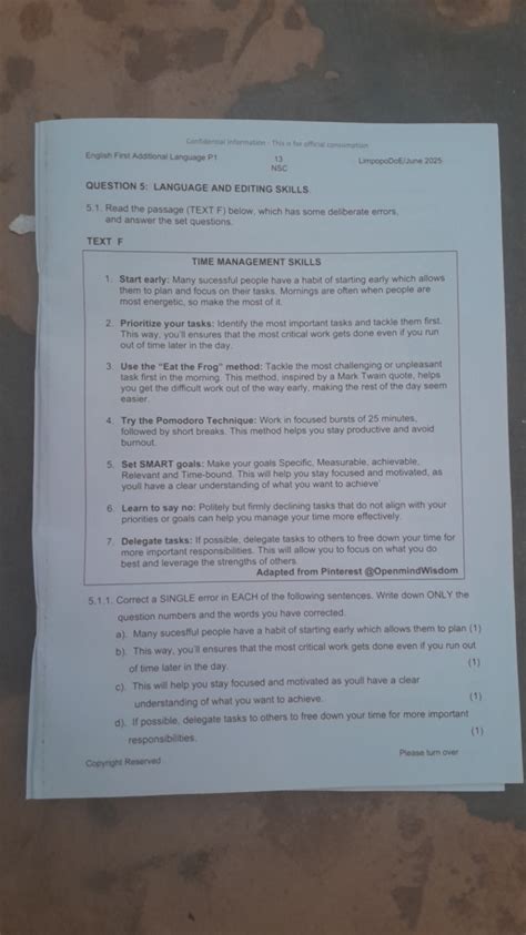 Correct A Single Error In Each Of The Following Sentences Write Down Onl