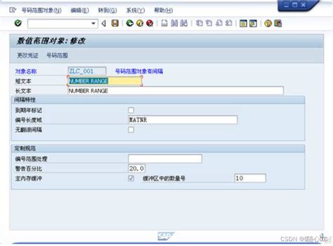 Sap使用函数numbergetnext创建流水号sap Snum函数 Csdn博客