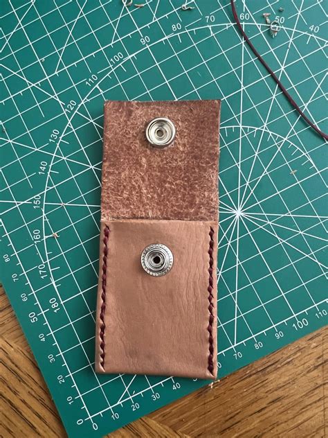 First Time Project Rleatherworking
