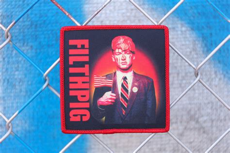 Filth Pig Patch Blackred Ministry Store Us
