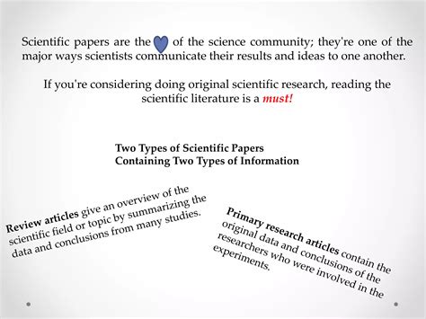 Reading Comprehension Of Scientific Texts Ppt