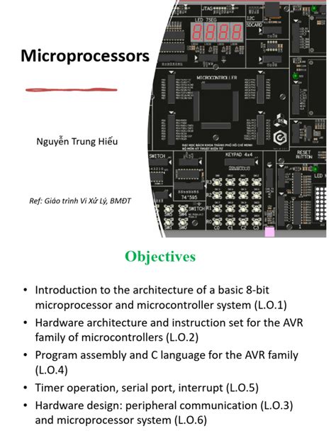 Atmega Chap1 Introduction 2025 Pdf Microcontroller Central Processing Unit