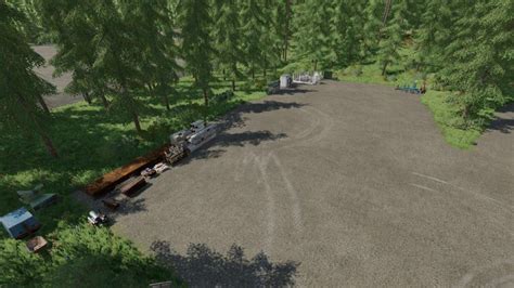 Fs22 Bear Rock Logging Map Edit V1 0 0 0 мод Farming Simulator 25 моды