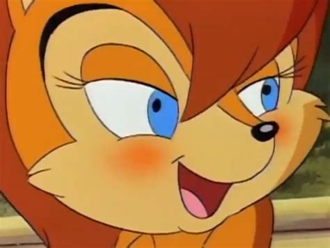 Screenshot Sally Acorn Blushing S01e10 V3 By Shiyamasaleem On