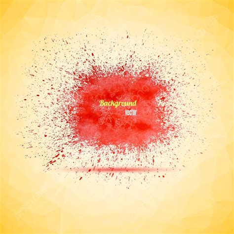 Watercolor Background For Your Design Slick Brush Square Vector Slick