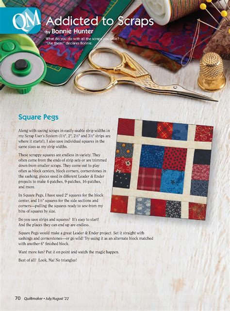 Quiltmaker July August 2022 Russian Handmade