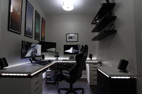 Bedroom Hacker Room Setup 81 Photo
