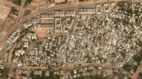 الدمار في غزة صور أقمار صناعية تظهر الاضرار ما قبل وبعد اشتباكات حماس
