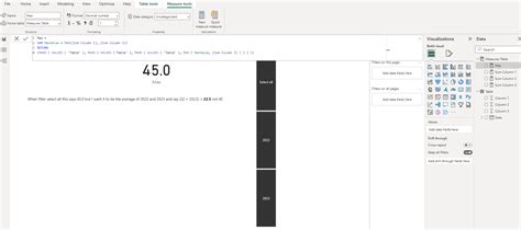 Solved Dax Max Of 3 Columns And Average If All Years Sele