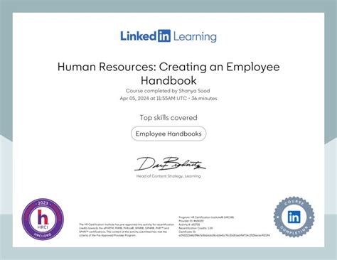 Shanya Sood On Linkedin Certificate Of Completion