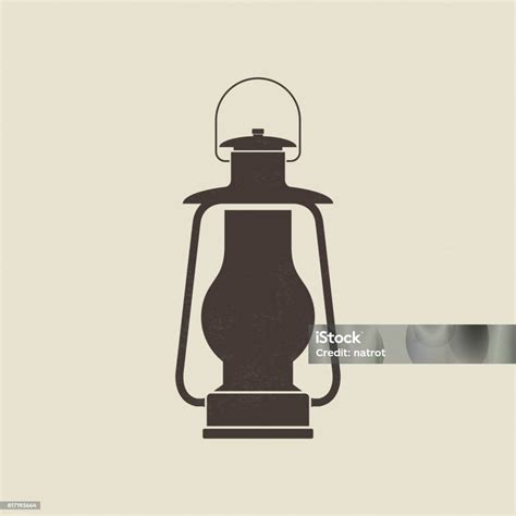 野營燈油燈圖示向量圖形及更多燈籠圖片 燈籠 簡單 原油 Istock