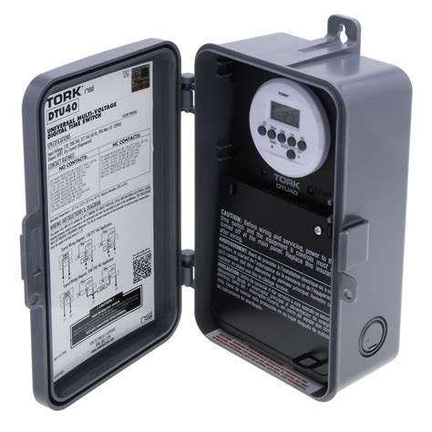 Tork 7 Day Not Astronomic Electronic Timer 52zc56 Dtu40 Grainger