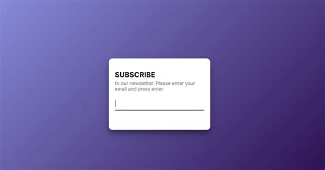 Best 15 Css Subscribe Form Designs Best 15 Css Subscribe Form Designs