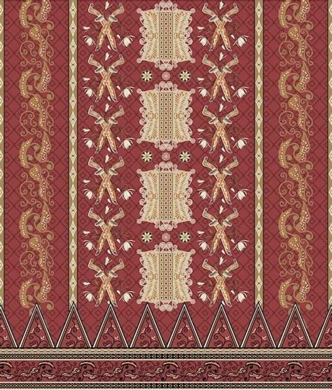 Batik Aceh Wallpaper Kupu Kupu Desain Ornamen