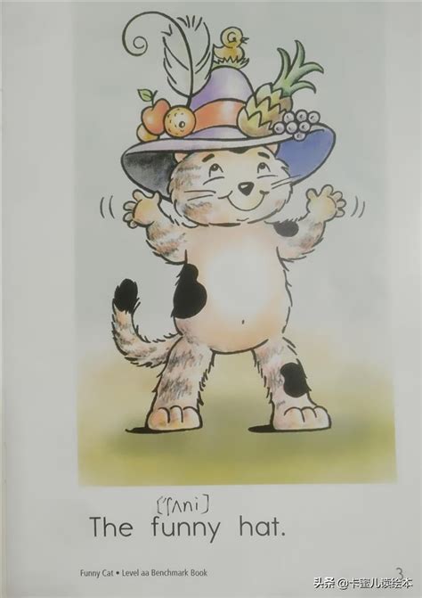 英文有聲繪本故事《funny Cat》有趣的貓