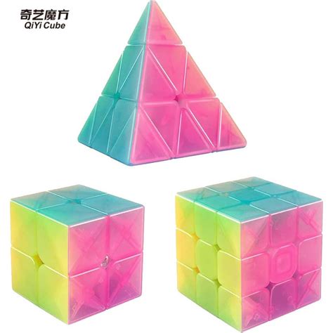 Qiyi Speed Cube 2x2 Speed Cube 3 By 3 Cube Puzzle 3x3 Pyramid Triangle