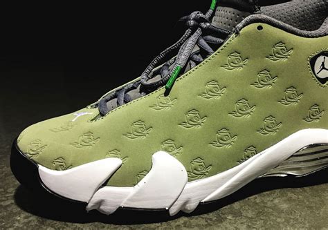 Air Jordan 14 Oregon Basketball Pe Green