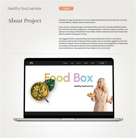 web design presentation behance