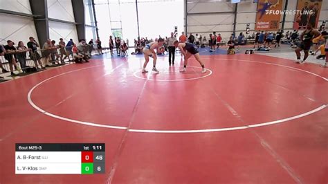 220 Lbs Rr Rnd 3 Andrew Blackburn Forst Illinois Menace Lightning Vs