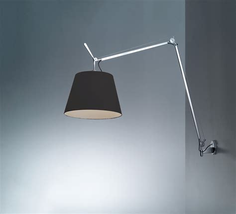 Applique Murale Tolomeo Noir Ø91cm H113cm Artemide Luminaires