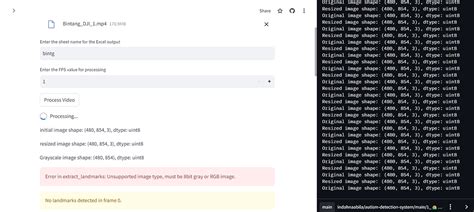 Persistent Image Processing Error In Streamlit App Using Opencv And Dlib Using Streamlit
