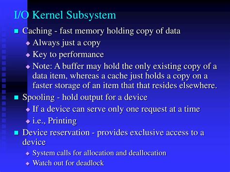PPT - CHAPTER 13: I/O SYSTEMS PowerPoint Presentation, free download - ID:469119