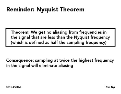 Cs184284a Lecture 3 Sampling And Aliasing