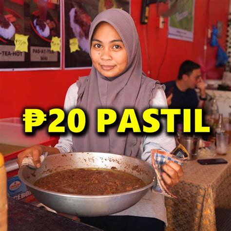 ₱20 Cheap Zamboanga Street Food Pastil Street Food ₱20 Cheap