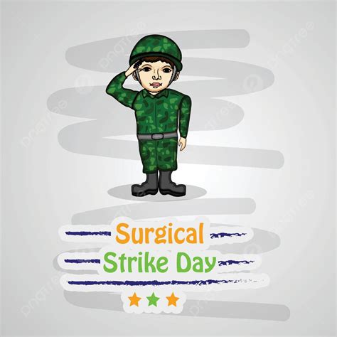 Illustration Of Surgical Strike Day India Background Wallpaper Brave