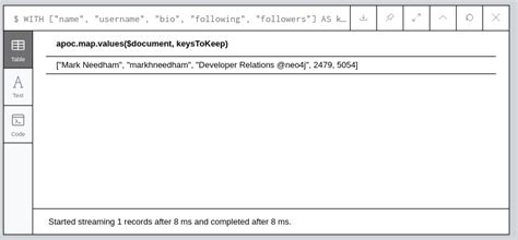 Neo4j Keepfilter Keys In A Map Using Apoc Mark Needham